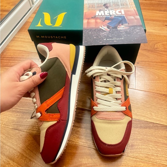 M.Moustache | Shoes | Mmoustache Lowtop Trainers Andre | Poshmark